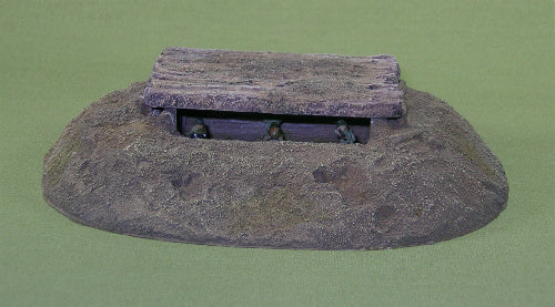 GTP3310 Russian Log Bunker – Battlefield Terrain Concepts
