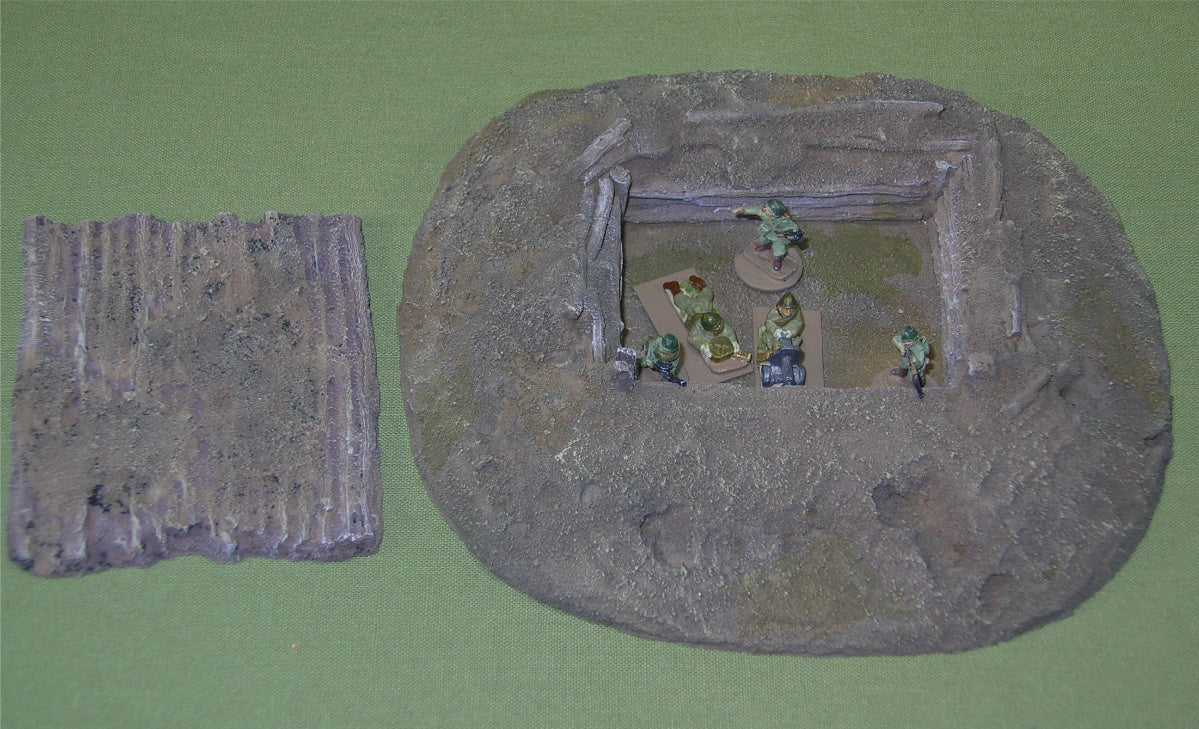 GTP3310 Russian Log Bunker – Battlefield Terrain Concepts