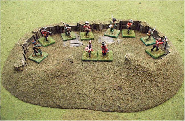 RBT25-1 Large Redoubt (25mm-28mm) - Finished and Unfinished Available ...